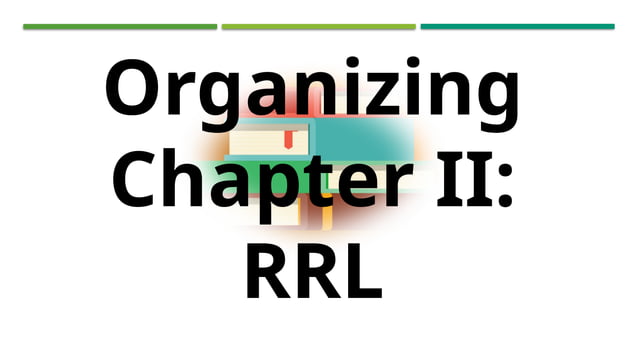 CHAPTER 2 - RRL - Practical Research 2 - SHS | PPTX