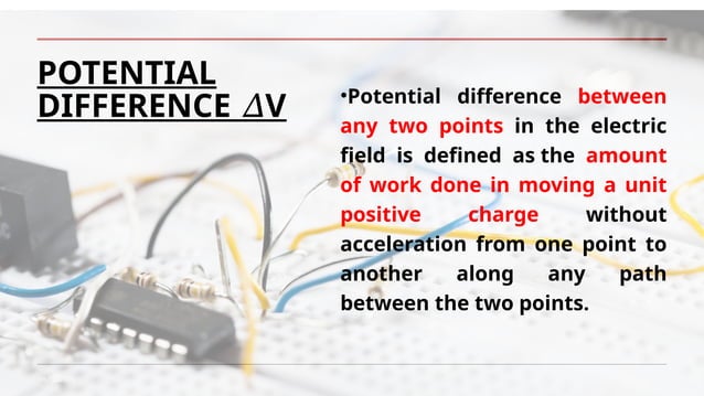 Electric Potential and Potential Differences | PPTX