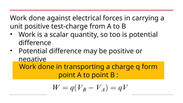 Electric Potential and Potential Differences | PPTX