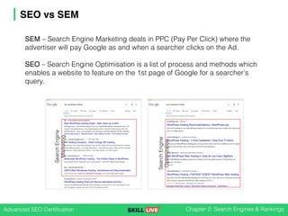 Chapter 2: Search Engines & Rankings | PPT