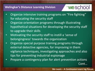 Security and Vigilance | PPTX