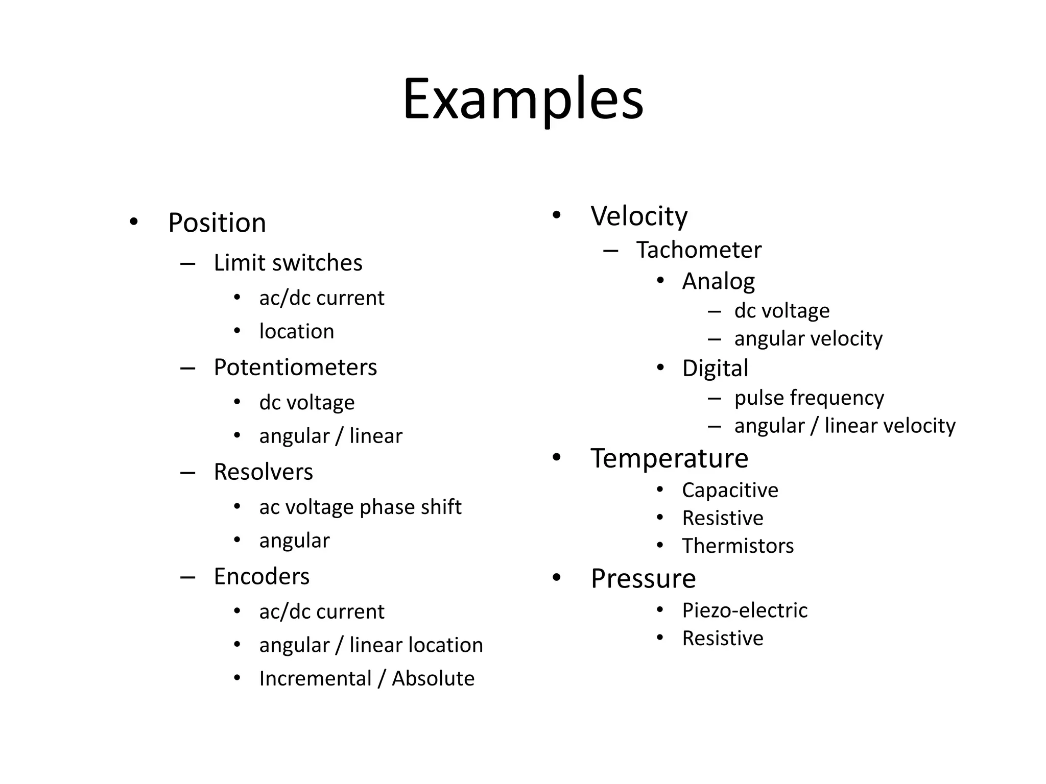 Chapter 2 - Sensors Actuators Microcontrollers.pptx