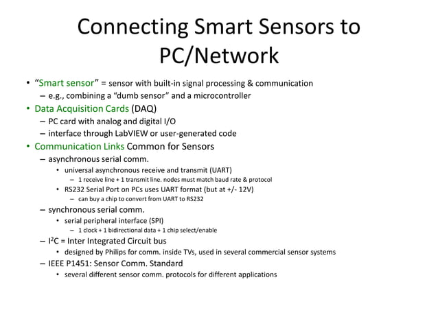 Chapter 2 - Sensors Actuators Microcontrollers.pptx | Technology ...