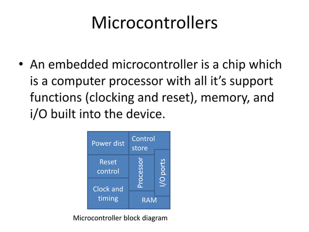 Chapter 2 - Sensors Actuators Microcontrollers.pptx | Technology & Computing