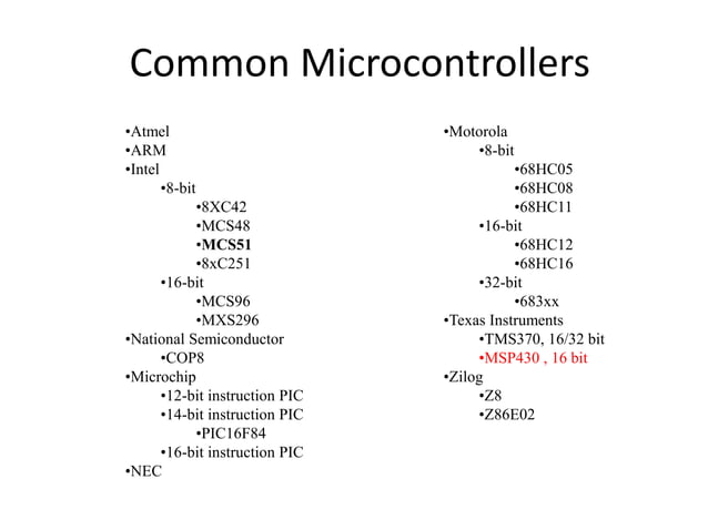 Chapter 2 - Sensors Actuators Microcontrollers.pptx | Technology ...