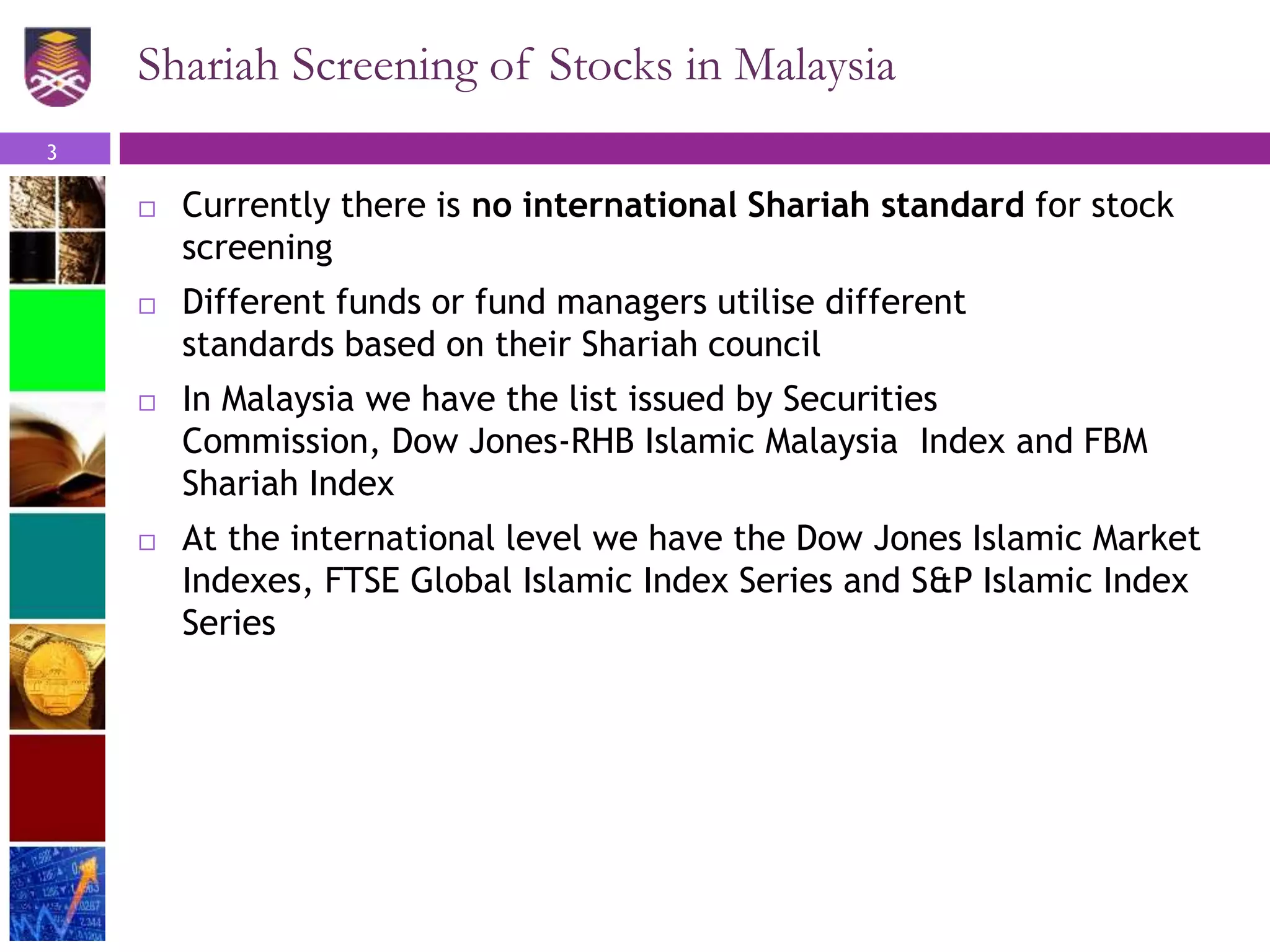 Chapter 2 Shariah Stock Screening | PPTX