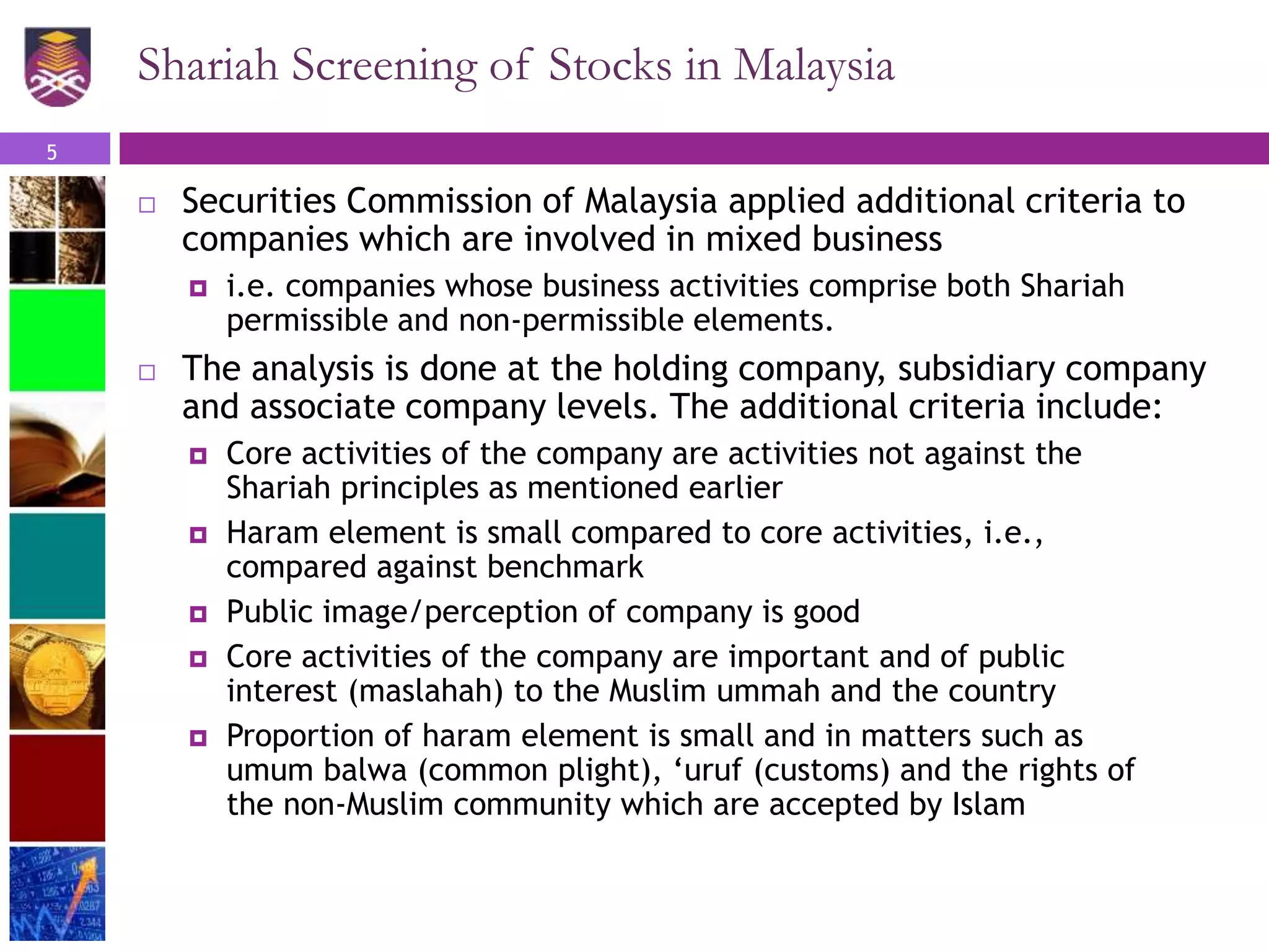 Chapter 2 Shariah Stock Screening | PPTX
