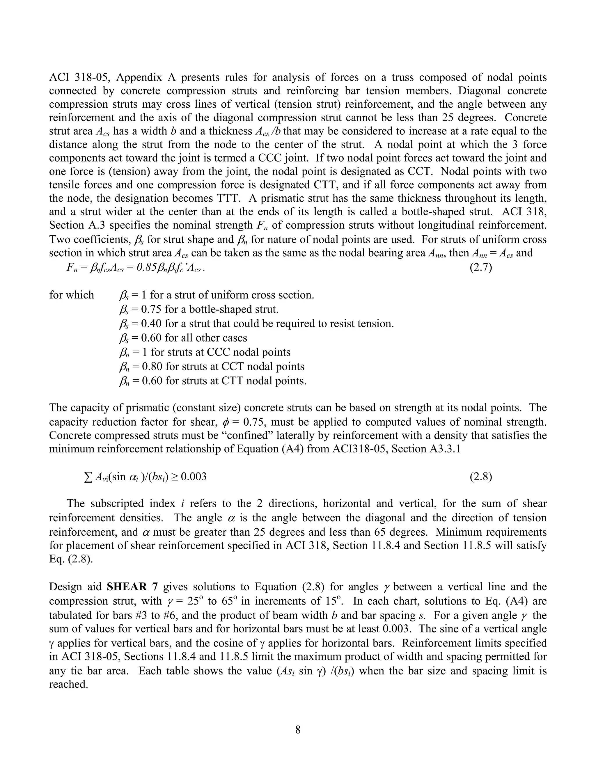 Chapter 2 shear design | PDF