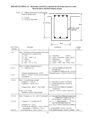Chapter 2 shear design | PDF