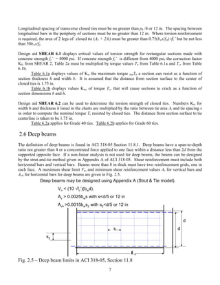 Chapter 2 shear design | PDF