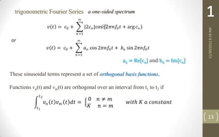 Chapter 2 signals and spectra, | PPSX