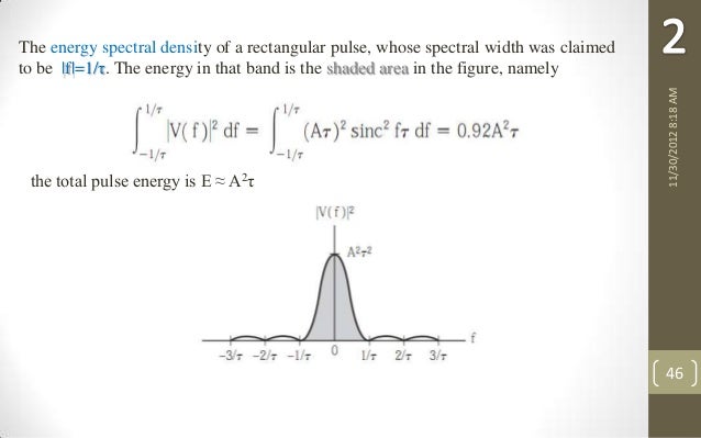 Chapter 2 signals and spectra,