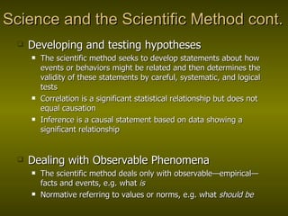 Chapter 2 Social Sciences Andthe Scientific Method Ppt