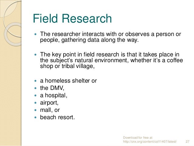 Chapter 2 sociological research