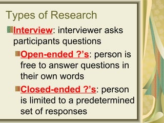 Chapter 2 sociologists doing research | PPT