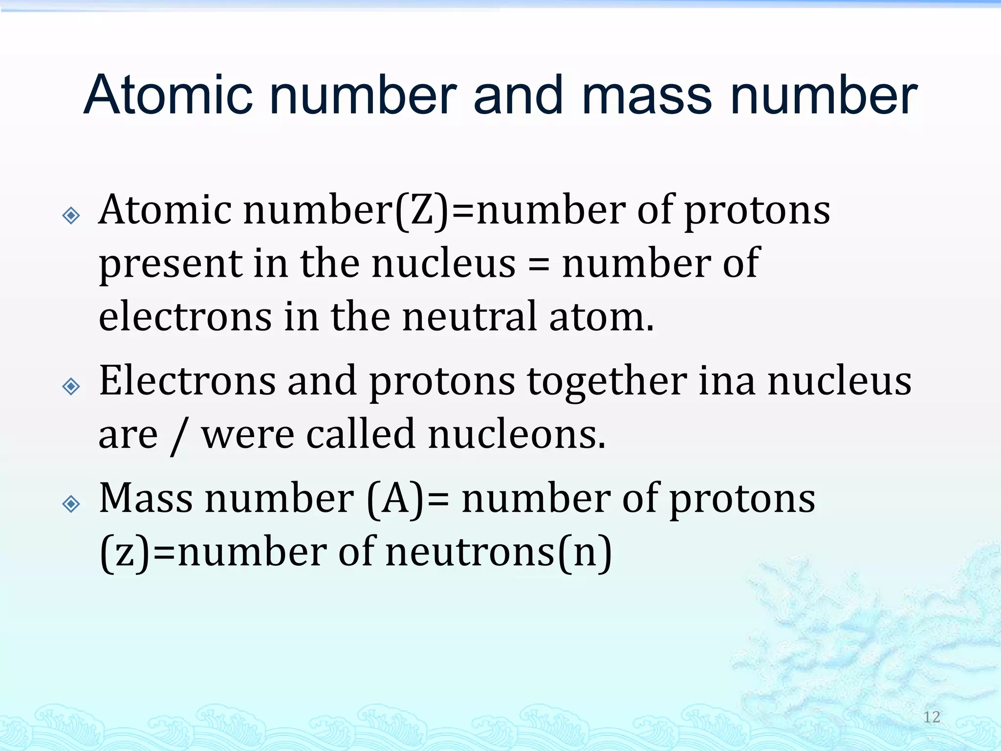 Chapter 2 structure of atom class 11 | PPTX