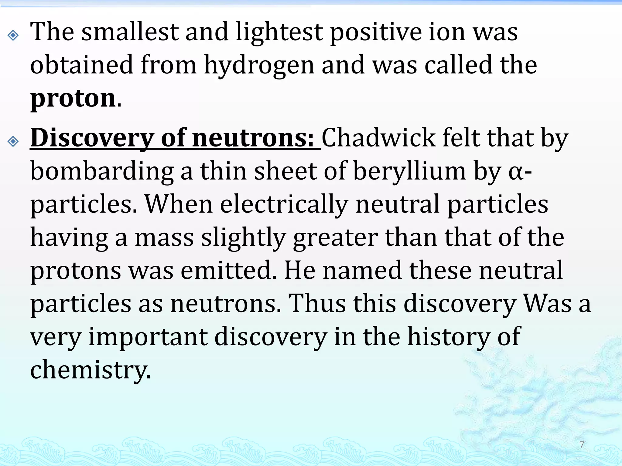 Chapter 2 structure of atom class 11 | PPTX
