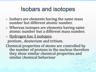 Chapter 2 structure of atom class 11 | PPTX