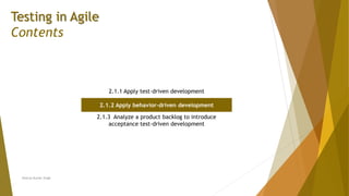 Chapter 2 - Testing in Agile | PPT