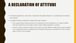 Chapter 2 the business vision and mission | PDF