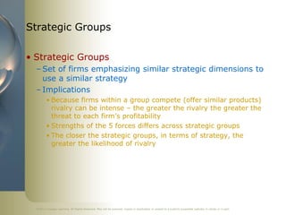 Chapter 2 the external environment- opportunities threats industry ...
