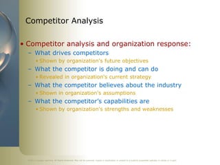 Chapter 2 the external environment- opportunities threats industry ...