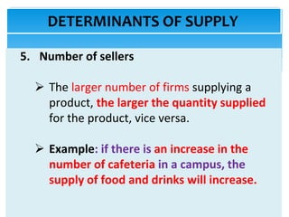 CHAPTER 2-THEORY OF SUPPLY.pptx | Commodities | Economy