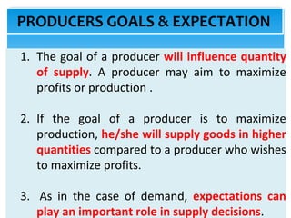 CHAPTER 2-THEORY OF SUPPLY.pptx | Commodities | Economy