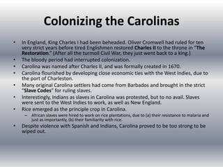 Chapter 2 - The Planting of English America | PPTX