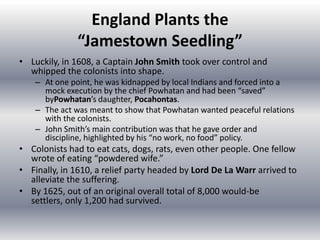 Chapter 2 - The Planting of English America | PPT