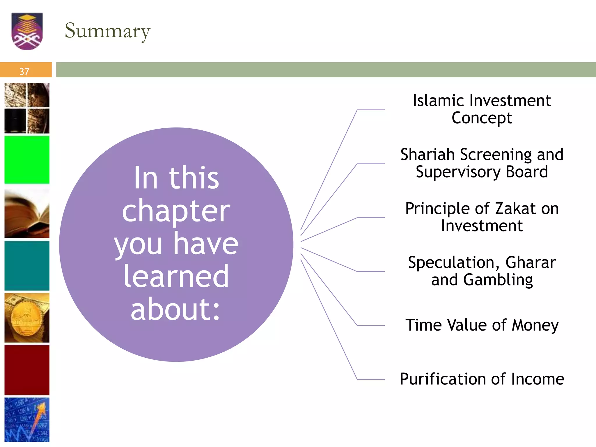 Chapter 2 The Principles of Islamic Investment | PPTX