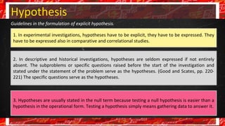 CHAPTER 2 - THE RESEARCH PROBLEM | PPTX