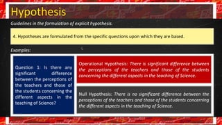 CHAPTER 2 - THE RESEARCH PROBLEM | PPTX | Educational Assessment ...