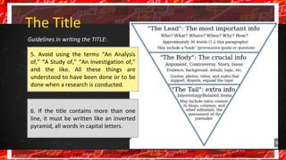 CHAPTER 2 - THE RESEARCH PROBLEM | PPTX