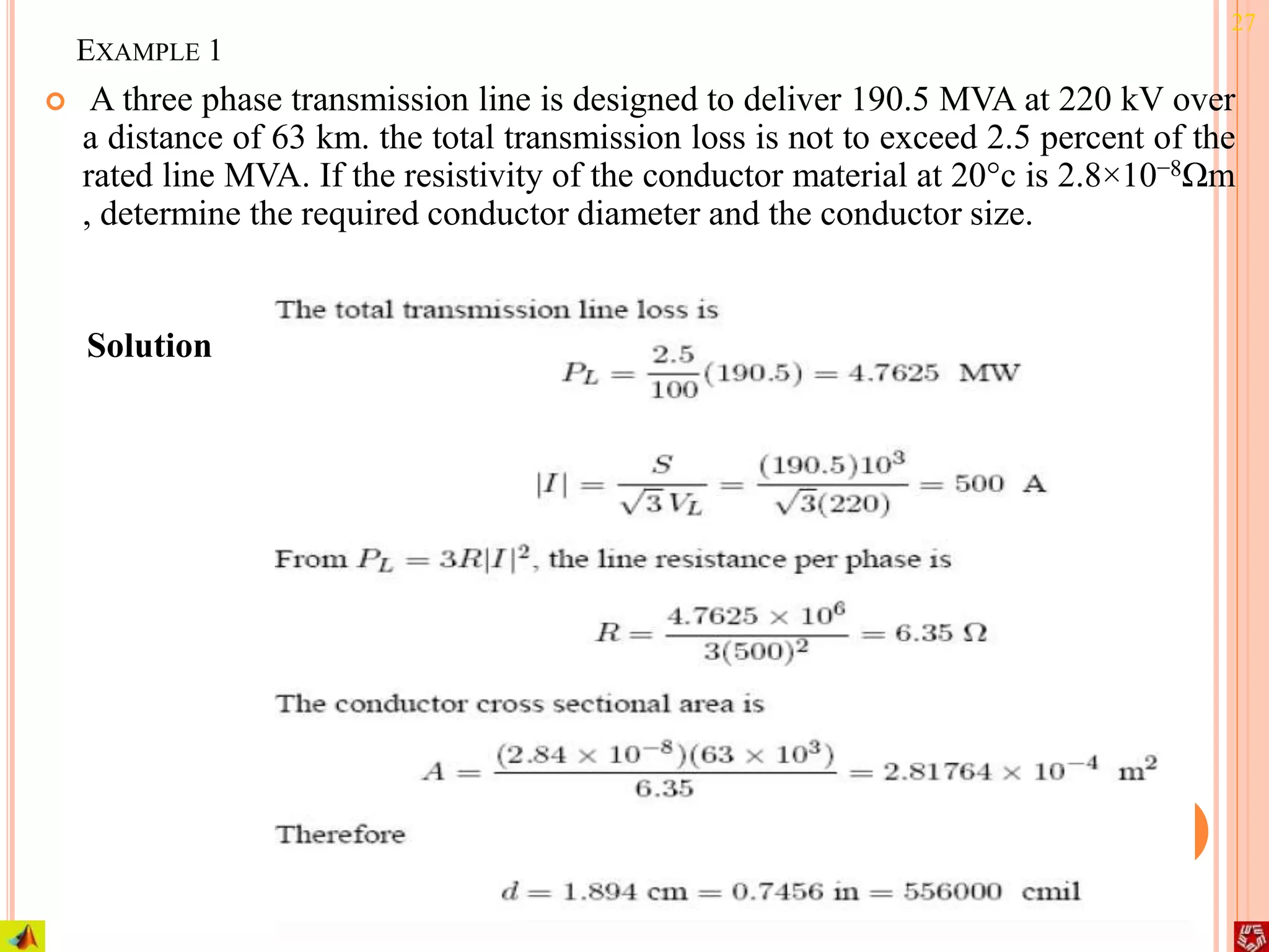 Chapter 2 transmission line parameters | PPT