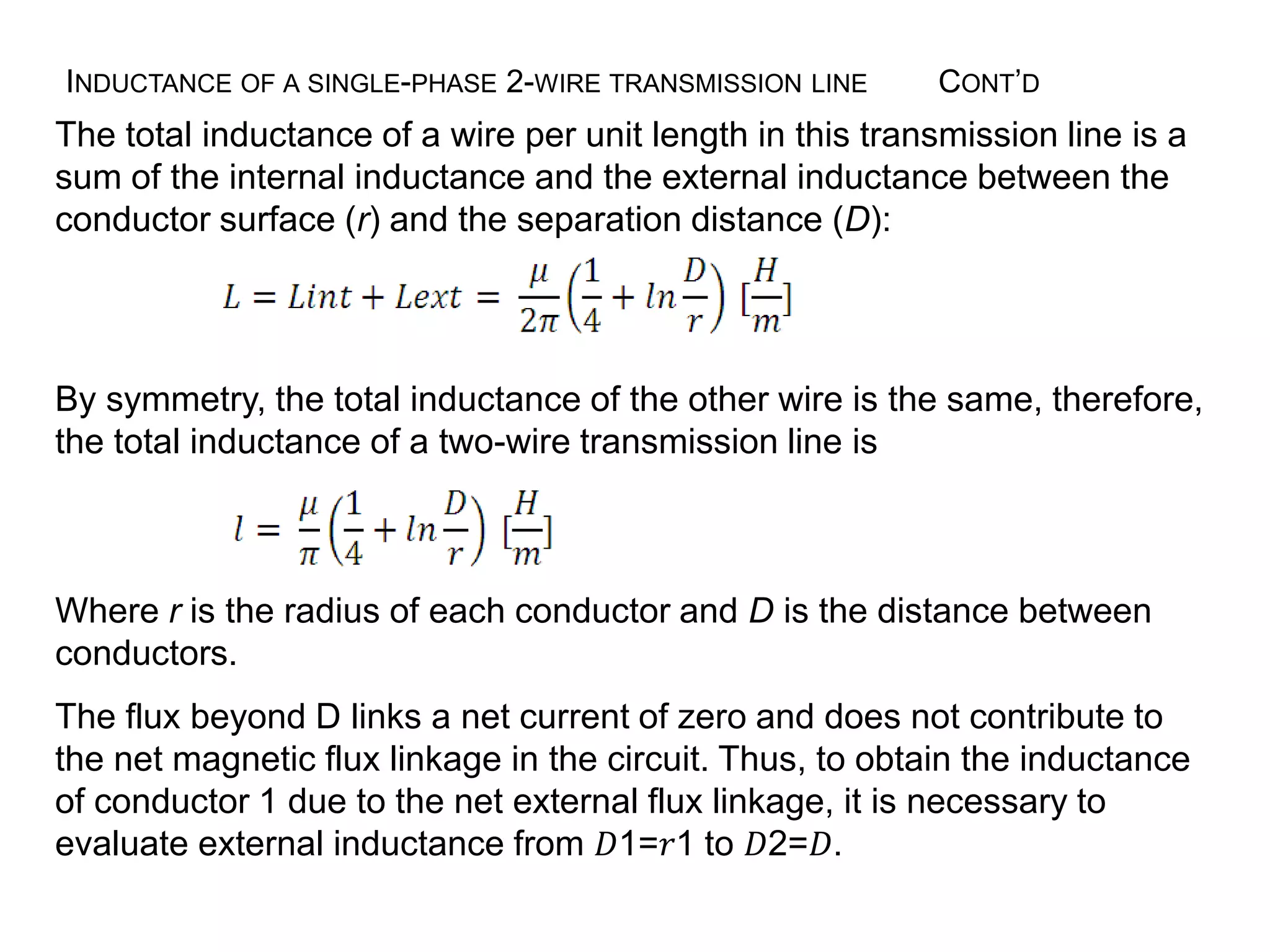 Chapter 2 transmission line parameters | PPT