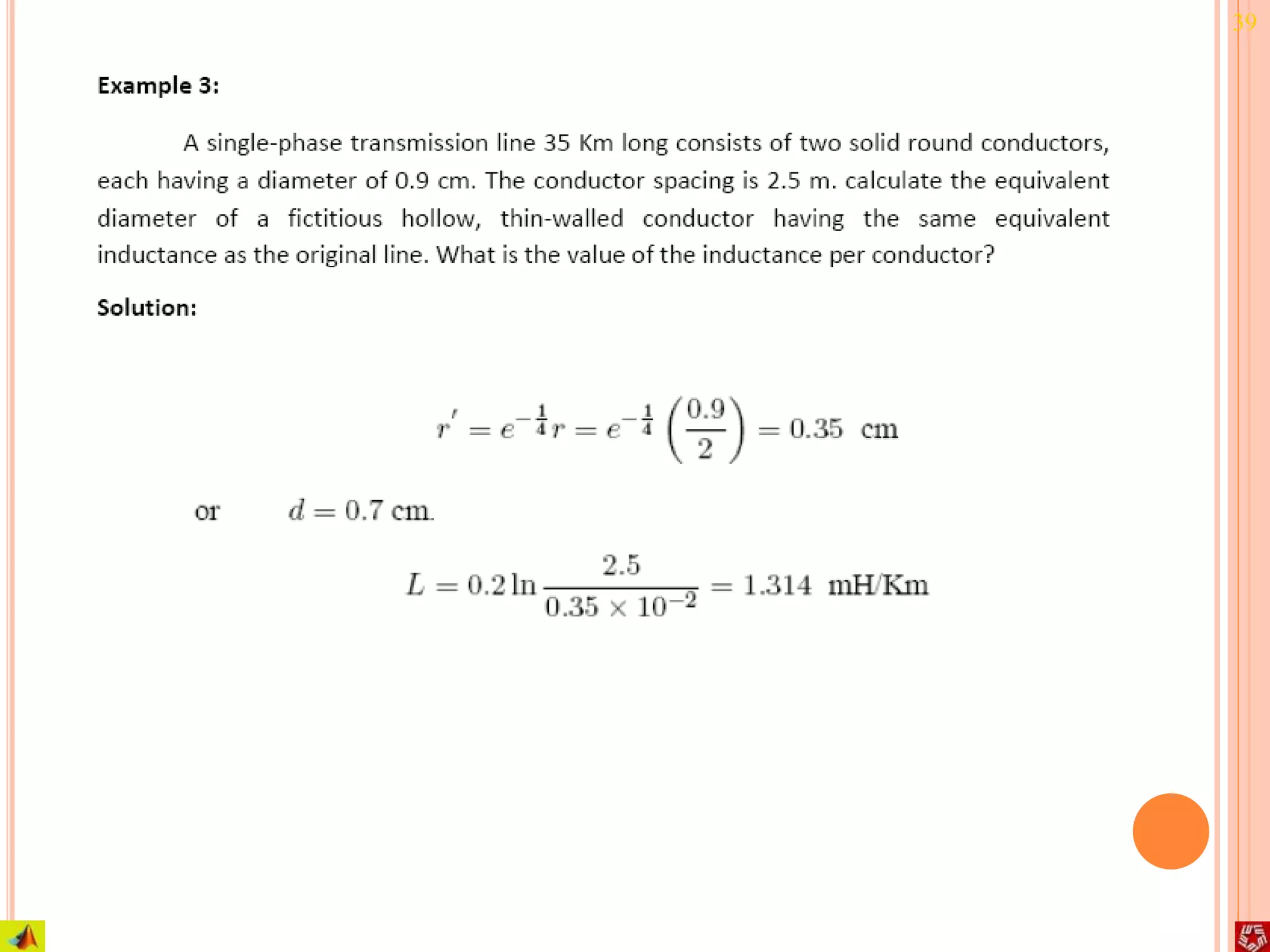 Chapter 2 transmission line parameters | PPT
