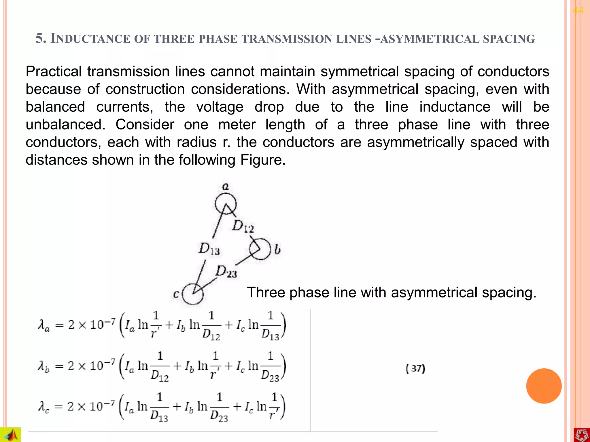 Chapter 2 transmission line parameters | PPT