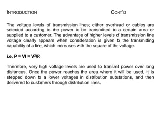 Chapter 2 transmission line parameters | PPT