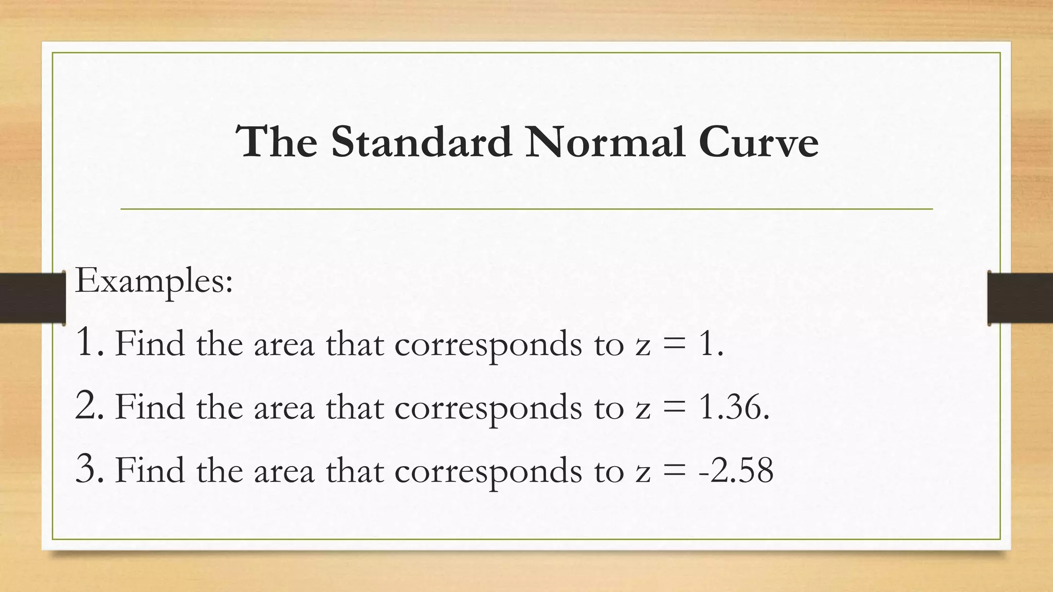 Chapter 2 understanding the normal curve distribution | PPTX