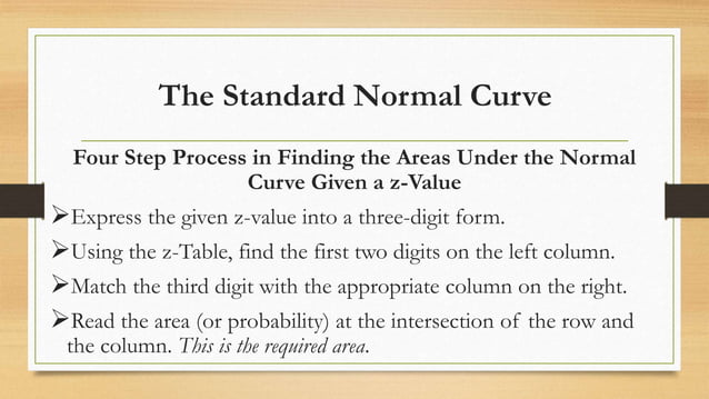 Chapter 2 understanding the normal curve distribution | PPTX