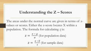 Chapter 2 understanding the normal curve distribution | PPTX