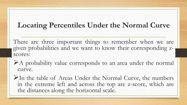 Chapter 2 understanding the normal curve distribution | PPTX