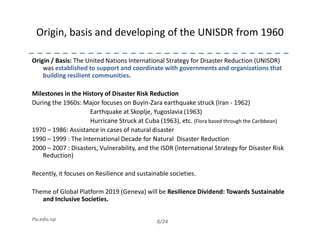 Chapter 2 unisdr from 1960 | PDF