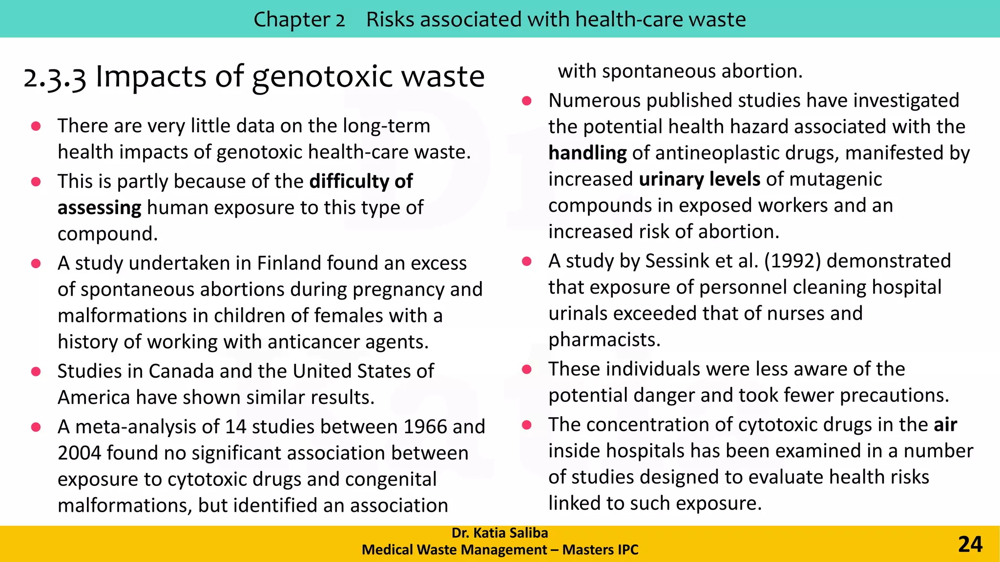 # Chapter 2 - Waste Management - IPC - Katia Saliba.pptx