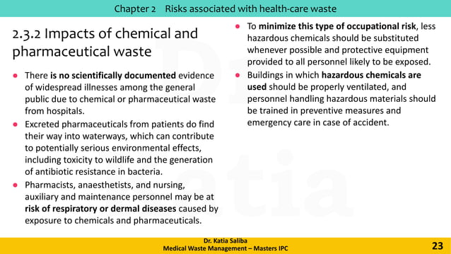 # Chapter 2 - Waste Management - IPC - Katia Saliba.pptx
