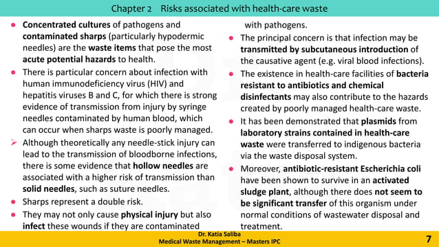 # Chapter 2 - Waste Management - IPC - Katia Saliba.pptx