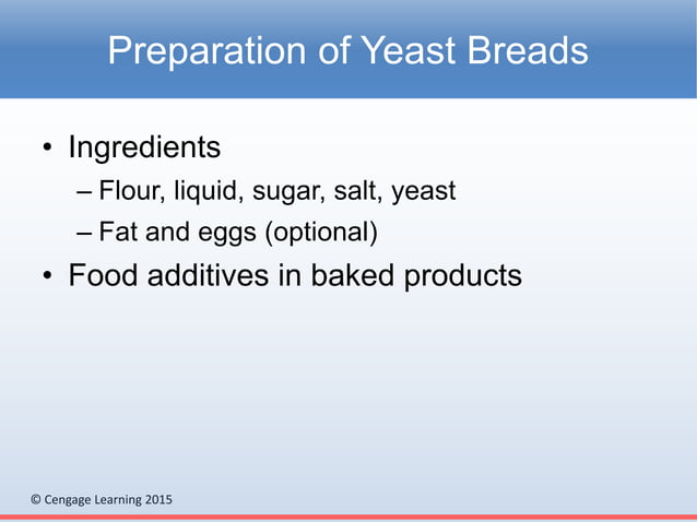 Chapter 20 - Yeast Breads | PPT
