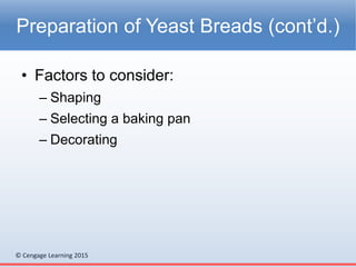 Chapter 20 - Yeast Breads | PPT