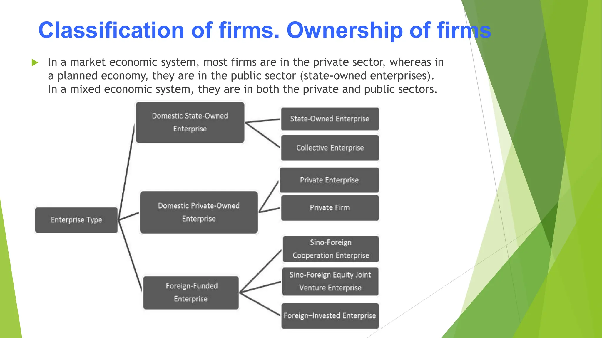 Chapter 20 Firms in IGCSE economics presentation | PDF